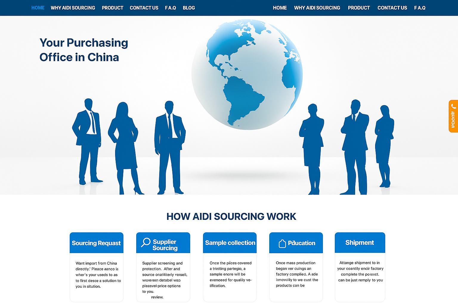 ChinaSourcing外贸独立站 | 👋Harry外包开发作品展示